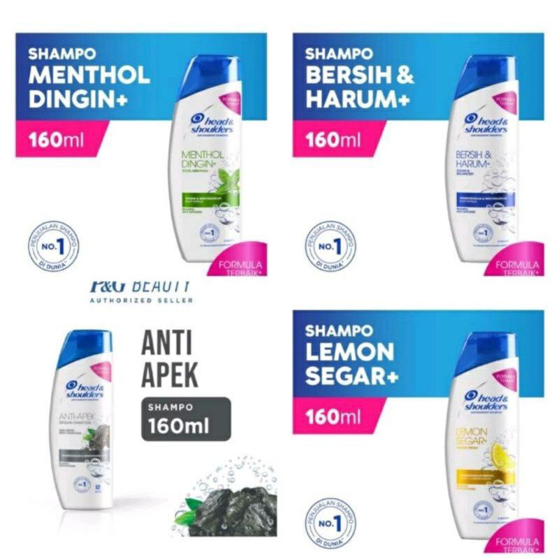 Shampoo HEAD & Shouders All Variant 160ML | Shopee Malaysia