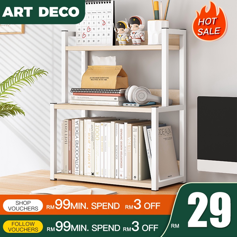 Book Rack Desktop organizer Desktop Rack Desk organizer Office Table ...