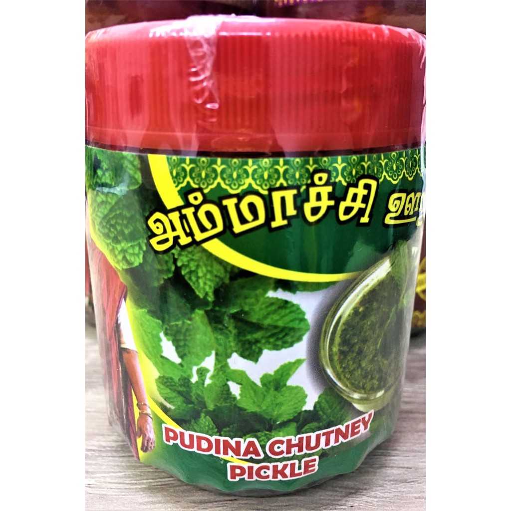 AMMACHE HOMEMADE PUDINA CHUTNEY PICKLES 200G | Shopee Malaysia