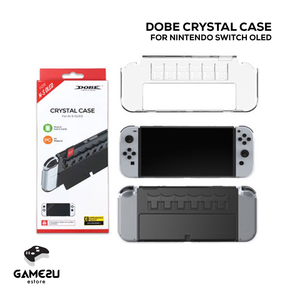 Nintendo Switch Oled Crystal Case (White / Transparent) | Shopee Malaysia
