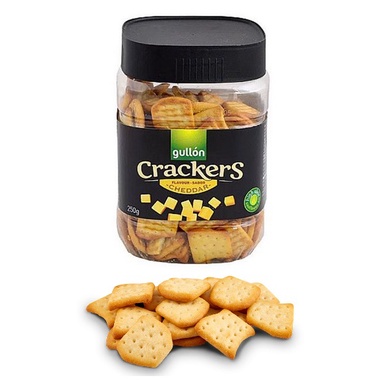 Gullon Mini Crackers Cheddar, 250g | Shopee Malaysia