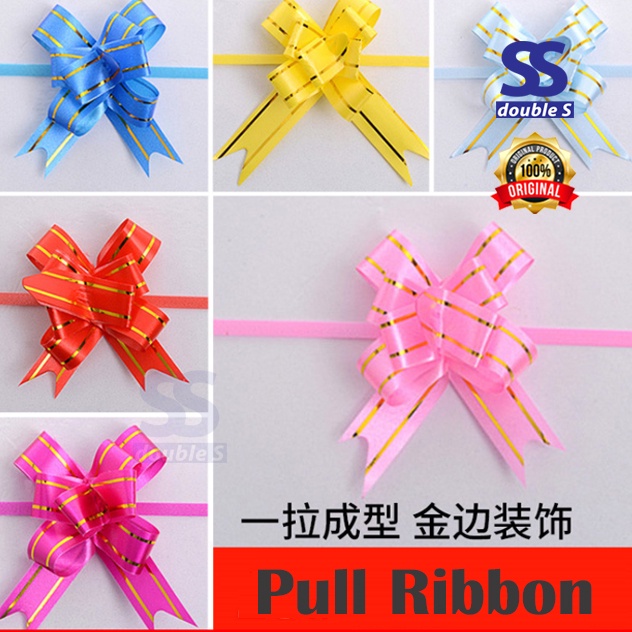 Pull Ribbon Flower 10Pcs /Ribbon Tie/Flower Bow Wrap/Riben Tarik ...