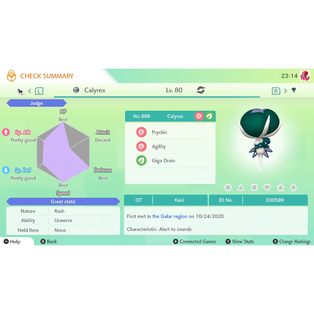Pokemon Sword and Shield | Calyrex | Shopee Malaysia
