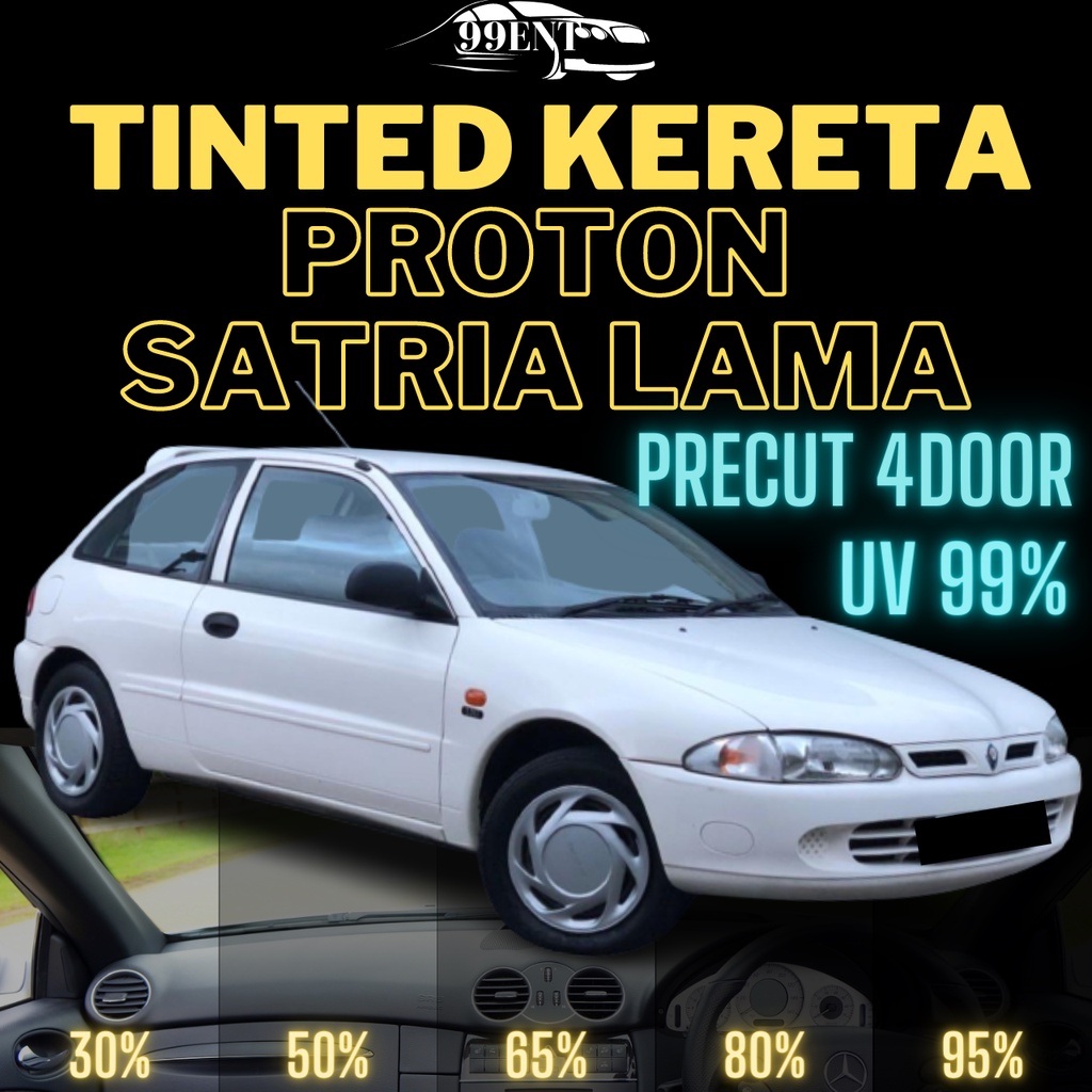 Tinted Satria 1994-2005 Potong Panas UV99% / Tinted Proton Satria 2 ...