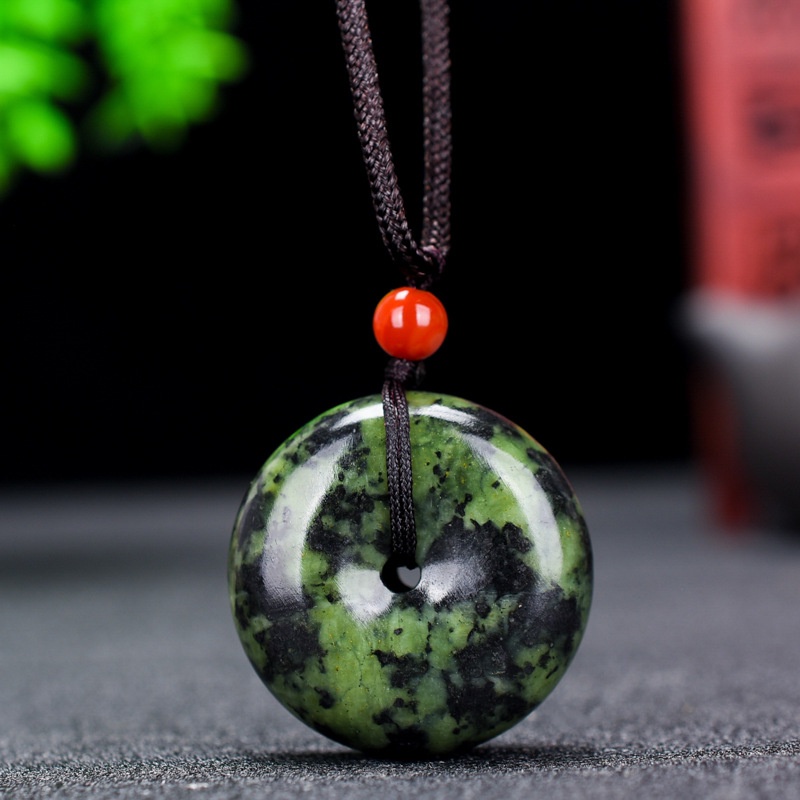 Natural Tibetan medicine king stone safe buckle pendant magnetic ...