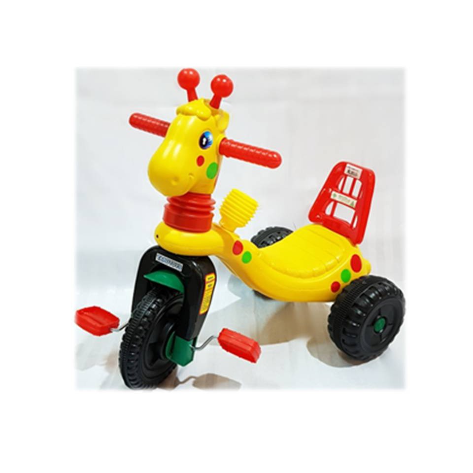 Kids Plastic Tricycle with "Bee Bee" Horn (Giraffe / Horse [Kuda ...