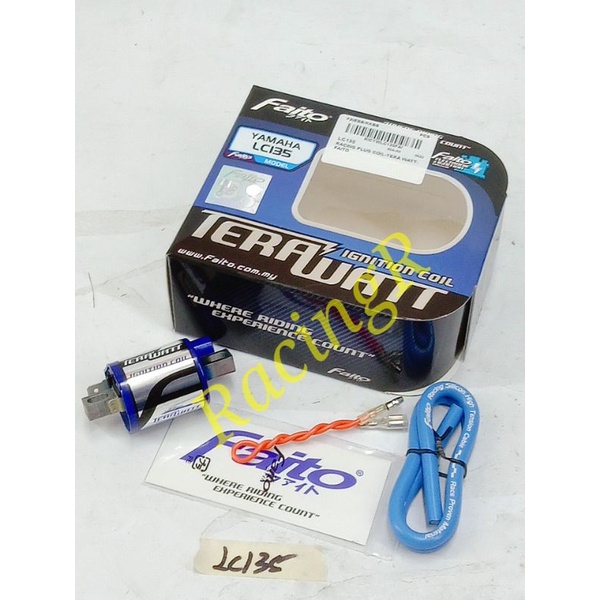 YAMAHA LC135 RACING PLUG COIL TERA WATT FAITO | Shopee Malaysia
