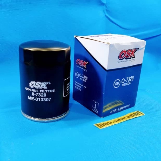 OSK OIL FILTER MITSUBISHI PAJERO V6 O/F ME013307 (O-7320) | Shopee Malaysia