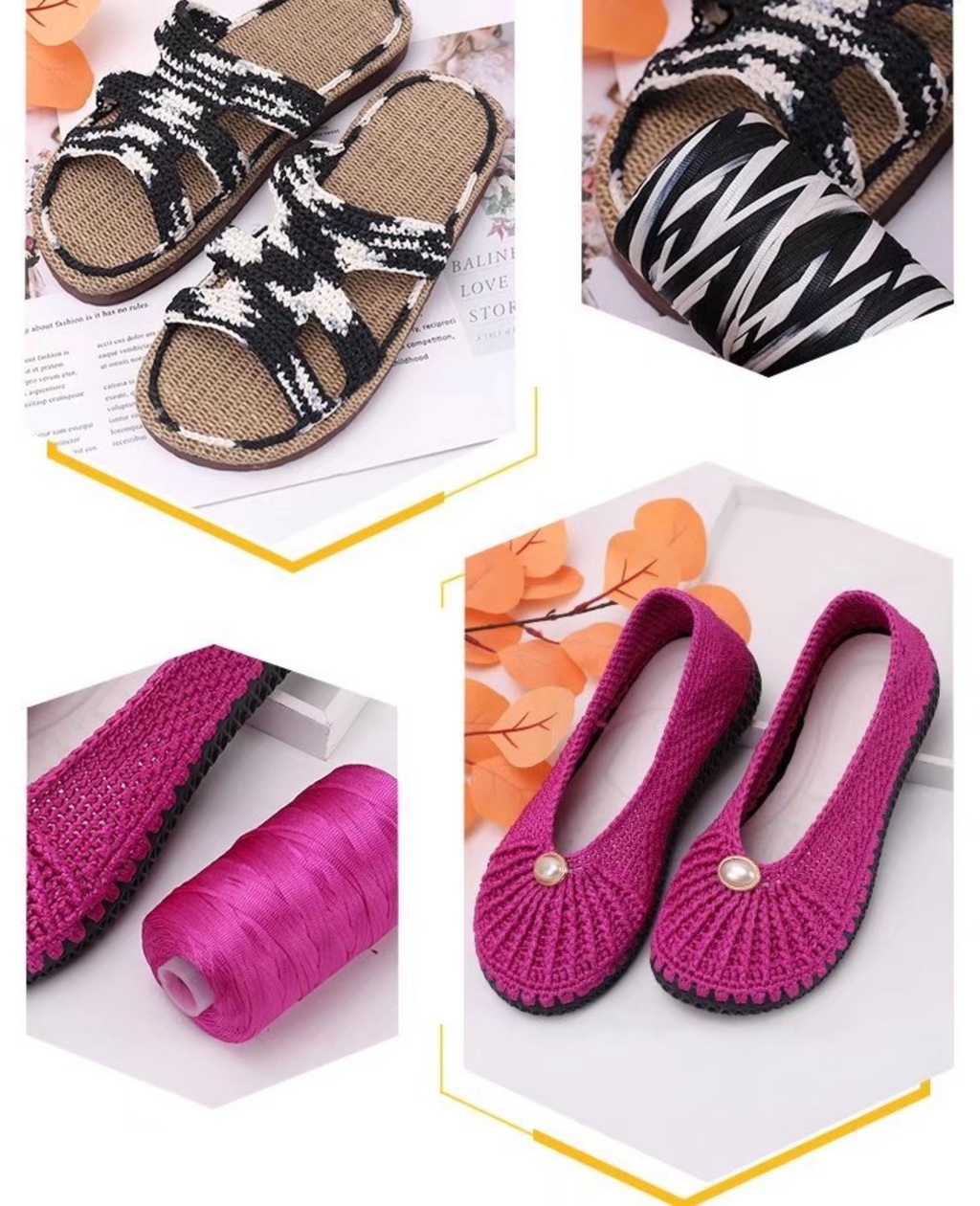 Beg Benang Kait (warna 421-463)SMA Summer cool Flat Fancy Yarn Mix ...