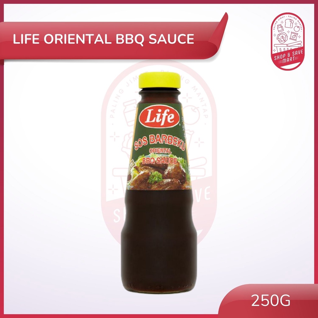 Life Oriental BBQ Sauce - 250g | Sos Barbeque Sos Barbeku Sos BBQ Life ...