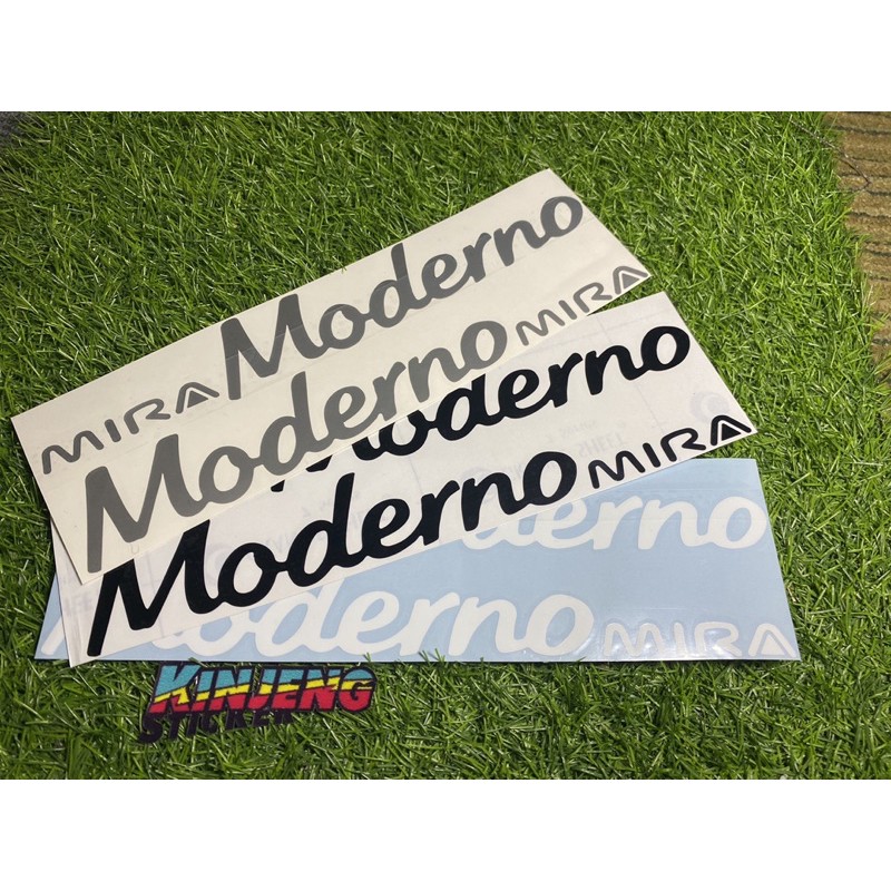 STICKER MODERNO MIRA cutting | Shopee Malaysia