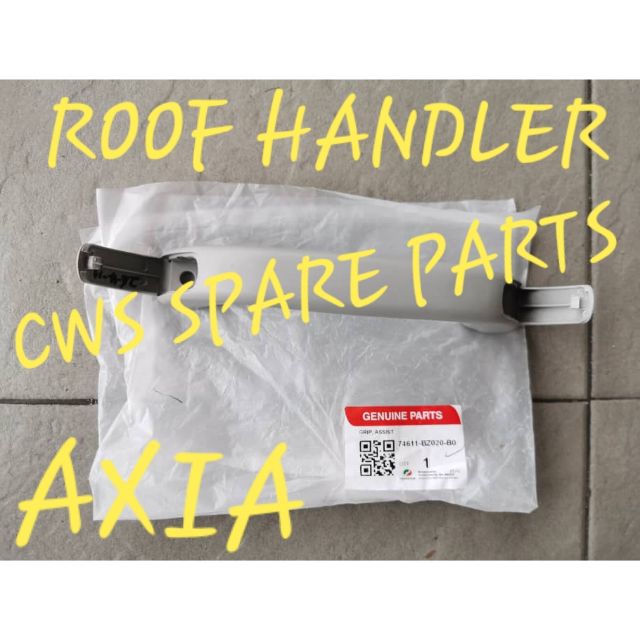 ORIGINAL PERODUA AXIA ROOF HANDLE GRIP ASSIST 74611-BZ020-BO | Shopee ...