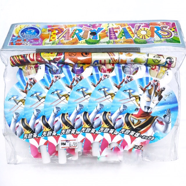 Ultraman Theme Party Birthday Mini Horn | Shopee Malaysia