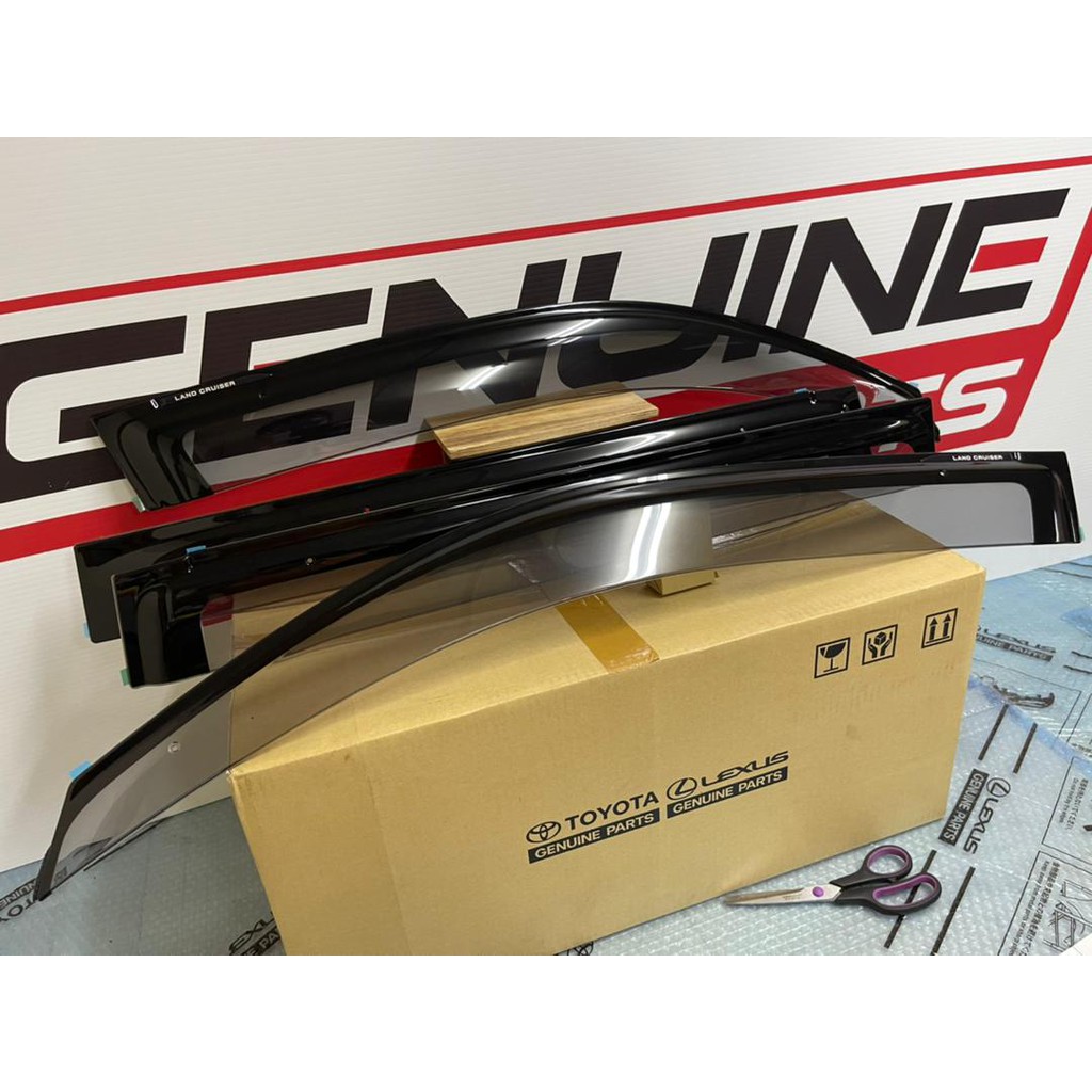 Toyota Original Door Visor Set Land Cruiser Urj202/Uzj200/Vdj200 ...