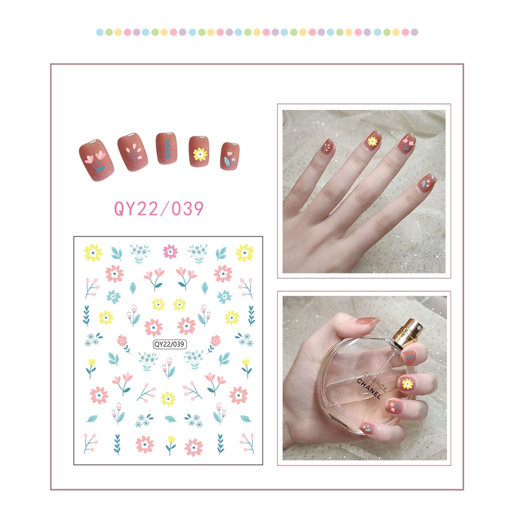 Latest model Nail Stickers ins wind Korean bear cute cartoon Nail ...