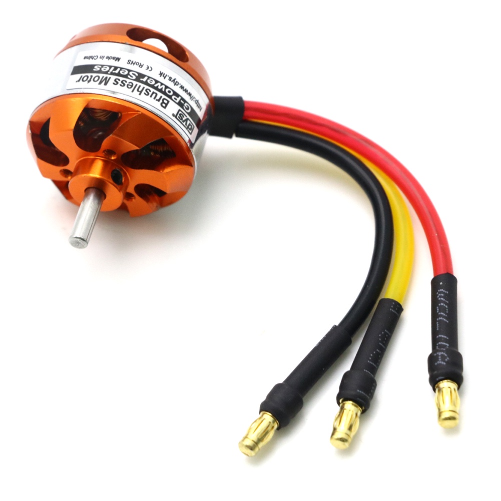 DYS D2822 Brushless Motor 1100KV 1450KV 1800KV 2600KV 2-3S For RC ...