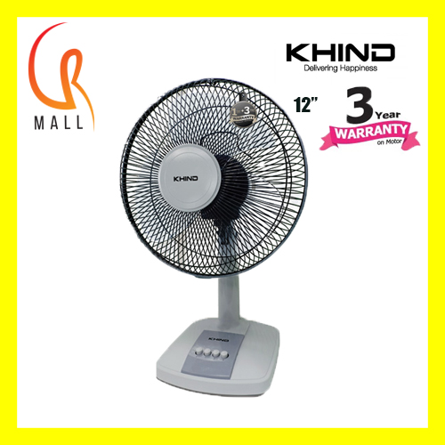 KHIND 12" TF126SE Table Fan 3+1 Warranty | Shopee Malaysia
