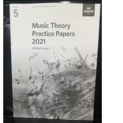 ABRSM Music Theory Practice Papers 2021 Grade 1 to Grade 8 / Model ...