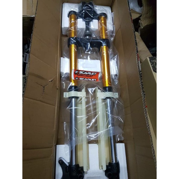 KAWASAKI KLX150 - FRONT FORK (UPSIDE DOWN) SHOCK USD CNC (READY AT KL/SARAWAK) | Shopee Malaysia