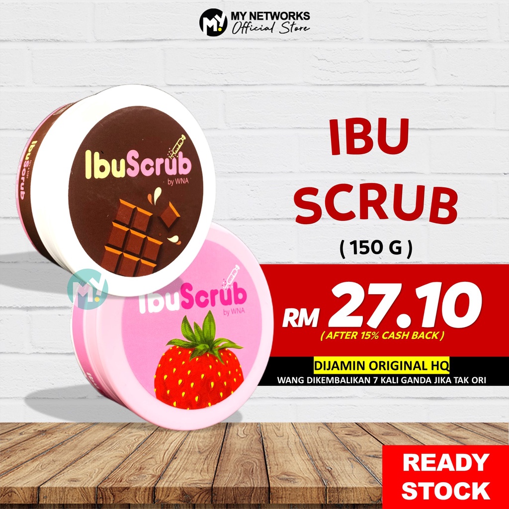 🔥𝗢𝗥𝗜𝗚𝗜𝗡𝗔𝗟 🇲🇾 | IBU SCRUB BY WNA 150G | ORI DIRECT HQ | GLUTA GEBU SOAP ...