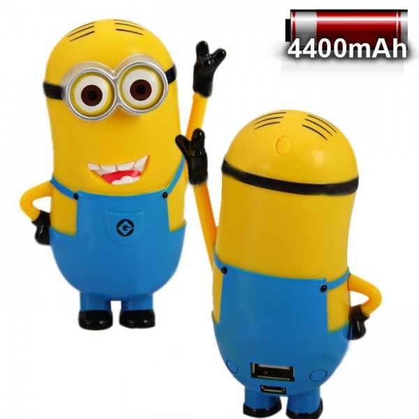 Despicable Me Minion Power Bank Powerbank Battery Charger (4400mAh ...