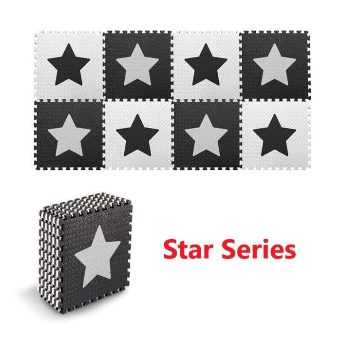 Edumat carpet evamat puzzle mat Star [8 pieces]/ children's mat ...