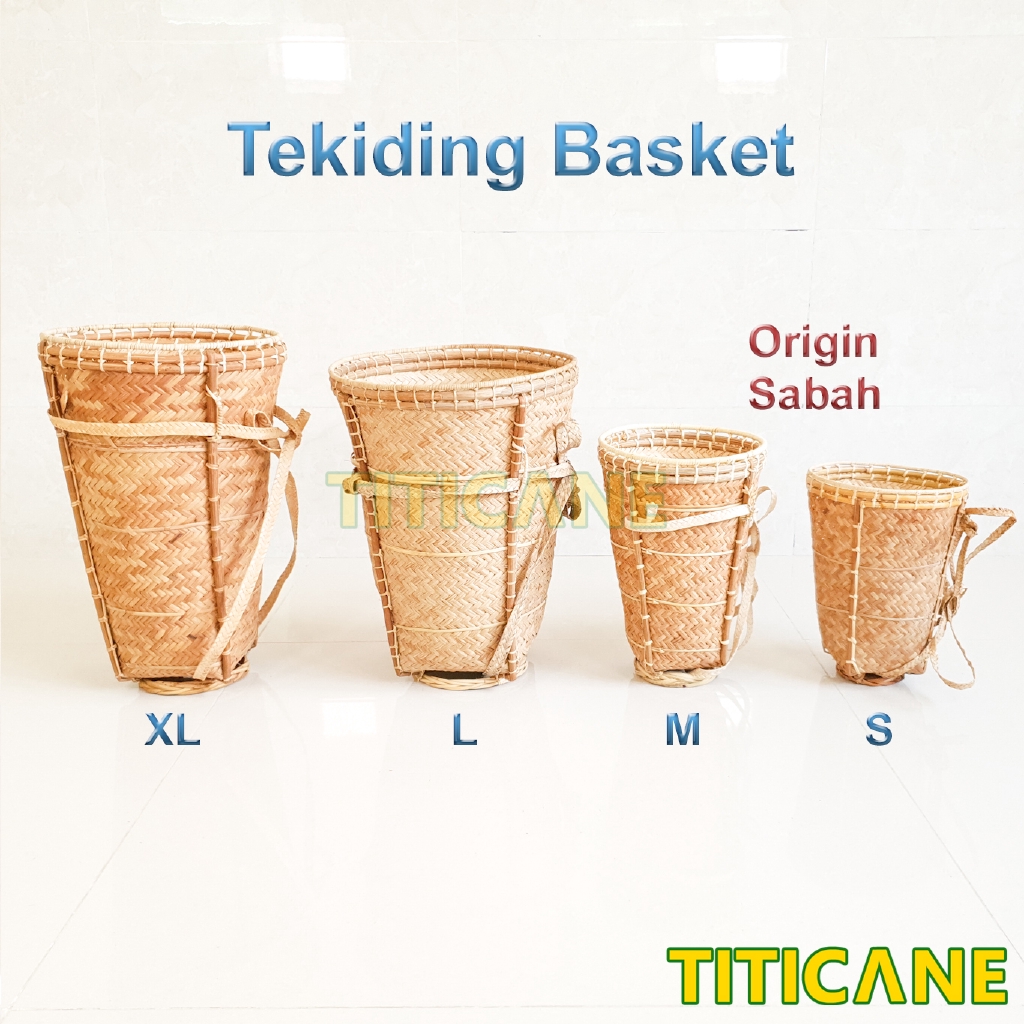 TITICANE Tekiding Basket Origin Sabah [ Rattan / Rotan ] | Shopee Malaysia