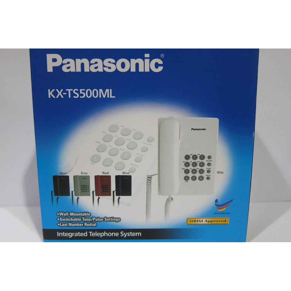 Panasonic KX-TS500ML Single Line Phone | Shopee Malaysia