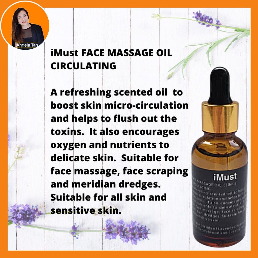 iMust Gua Sha 100% Tanduk Kerbau Urut Guasha Ox Horn Comb Face & Body ...