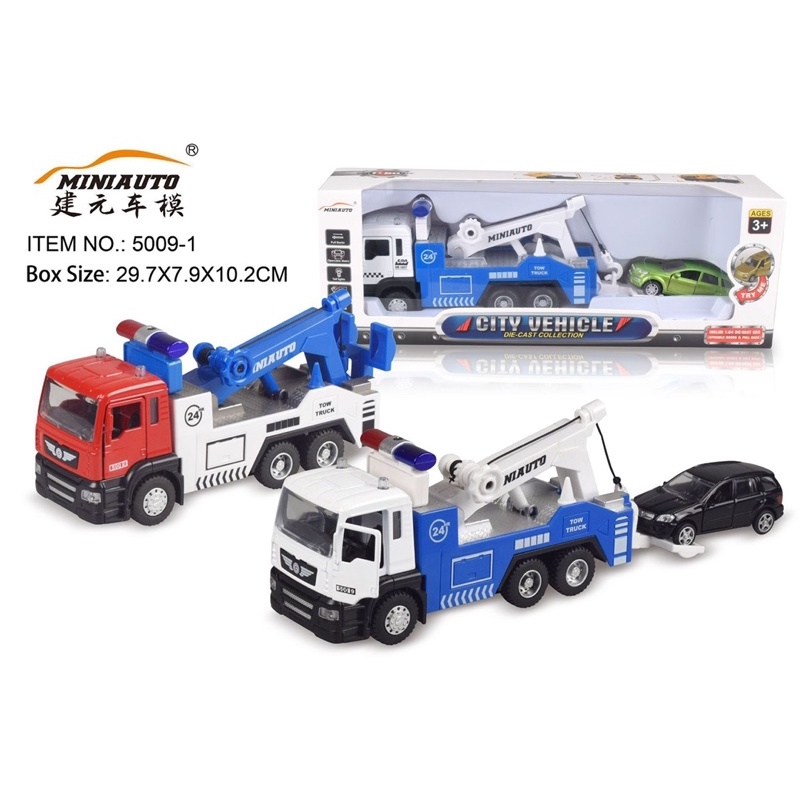 Ready Stock - Diecast Lorry Tow Lorry Tow truck Safety Towing service ...
