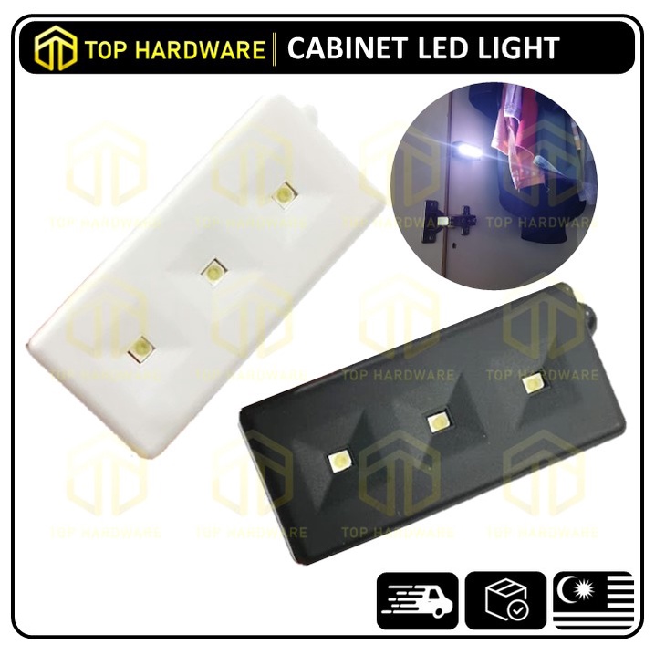 TOP🇲🇾 LED Lighting Cabinet Door Cabinet Drawer System Kitchen Cupboard ...