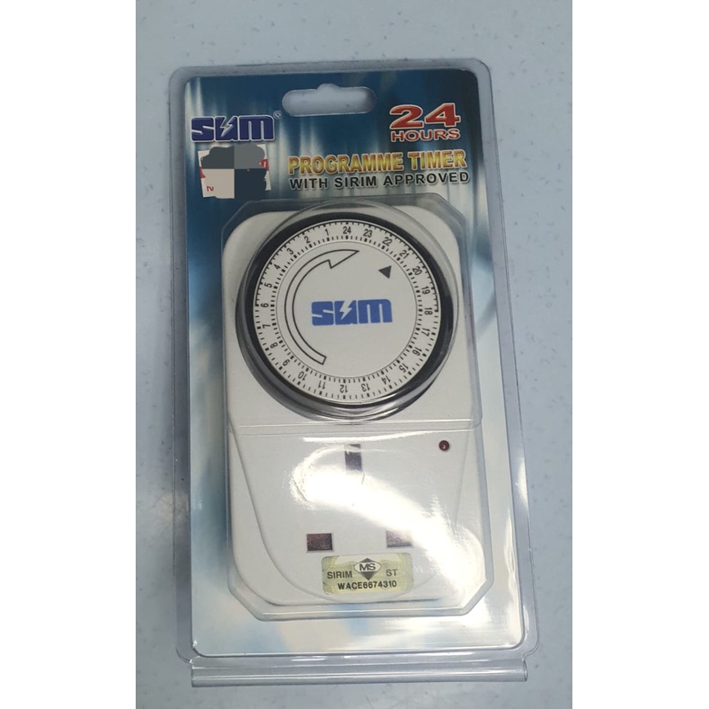 PROGRAMME TIMER WITH SIRIM APPROVED 24 HOURS | Shopee Malaysia