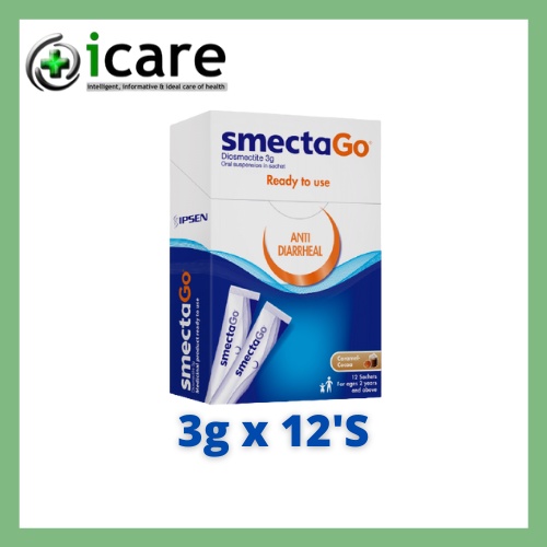 SMECTA GO 3G x 12 SACHET CARAMEL-COCO FLAVOR ( EXP DATE : 04/2025 ...