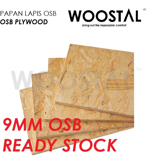 WOOSTAL OSB PLYWOOD 9mm | Shopee Malaysia