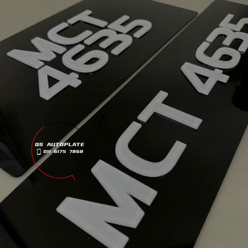 Plate Number Car Crystal (Nombor Plat Kristal) | Shopee Malaysia