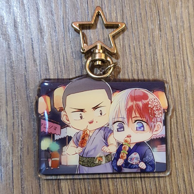 My Hero Academia keychain (Inasa & Todoroki) | Shopee Malaysia