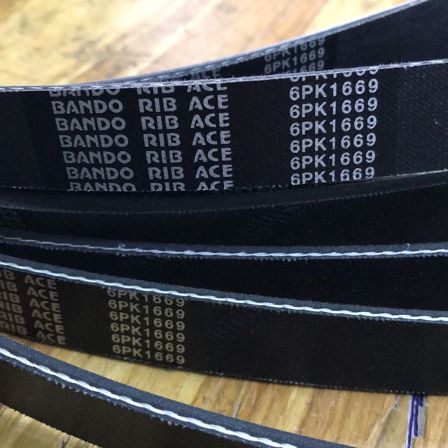 ORIGINAL BANDO FAN BELTING 6PK1669 SAGA FLX EXORA BOLD PREVE | Shopee ...