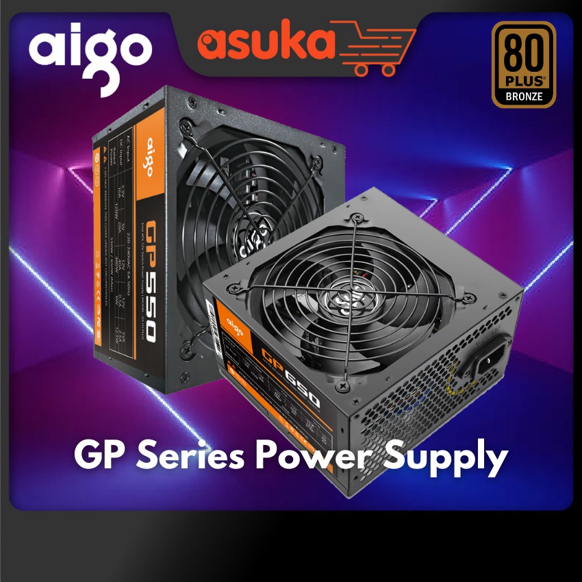 AIGO darkFlash GP550 GP650 80+ Bronze Power Supply | Shopee Malaysia