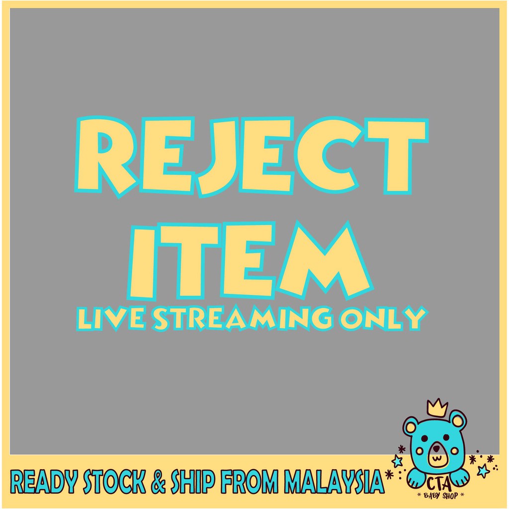 🔥🔥LIVE LOCK CTAFIFAH🔥🔥REJECT ITEM | Shopee Malaysia