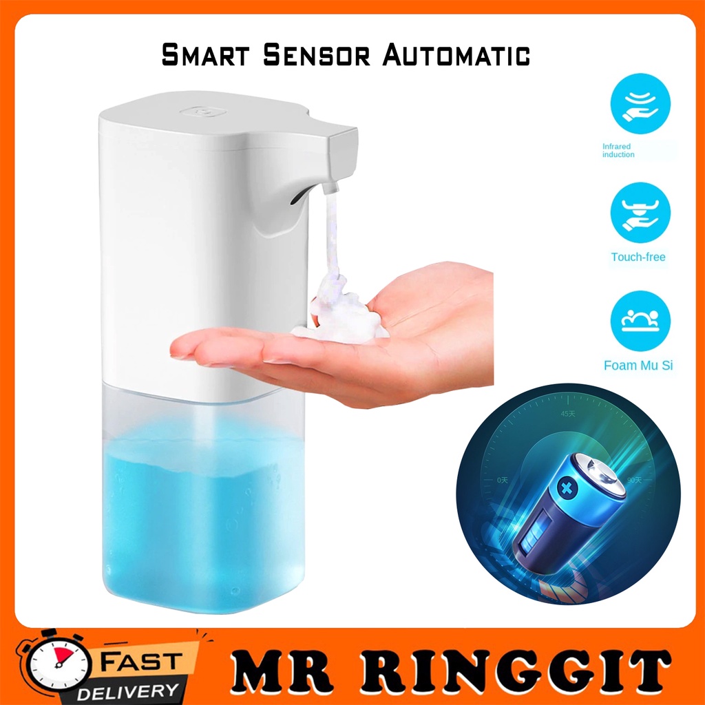Mr Ringgit Smart Sensor Automatic Foaming Soap Dispenser USB ...