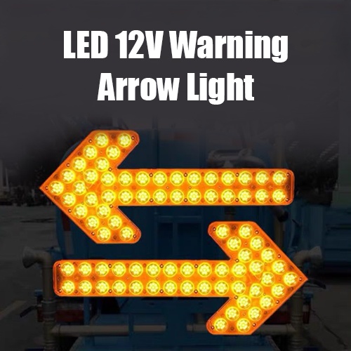 [MALAYSIA READY STOCK] LED 12V High Visibility Traffic Directional Lamp ...