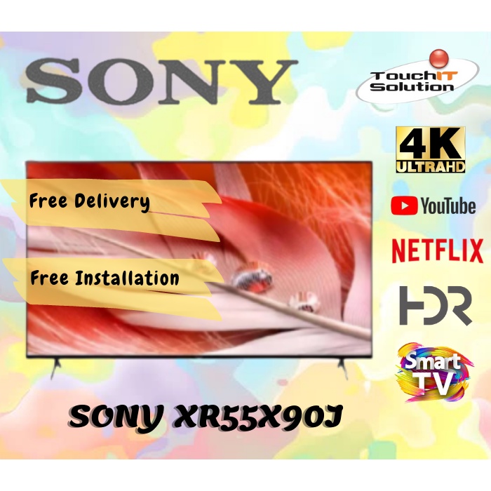 Sony 55 inch X90J BRAVIA XR 55X90J 4K Ultra HD Smart TV (Google TV) XR55X90J 55 X90J | Shopee ...