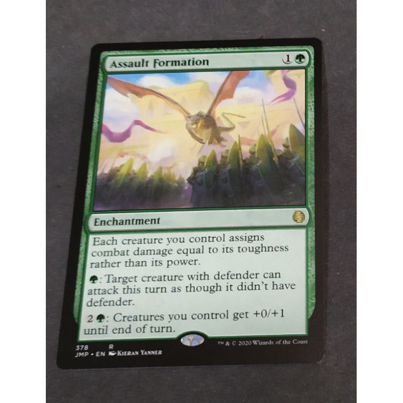 Magic The Gathering : Assault Formation Rare JumpStart card. | Shopee ...
