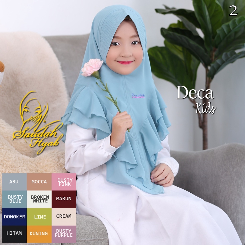Khimar Children's Hijab Children's Hijab Children's Headscarf Babydoll ...
