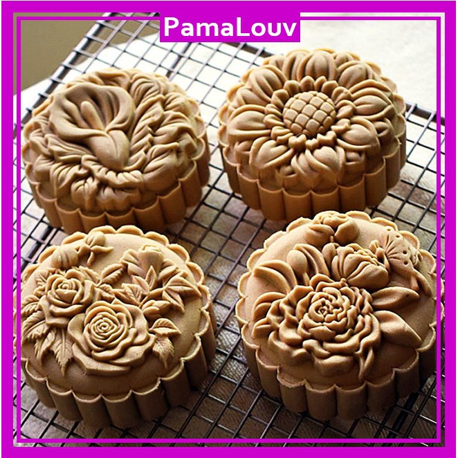 Dim Sum Mold Chinese Moon Cake Mould Mold 50g 100g 125g 150g Lotus ...