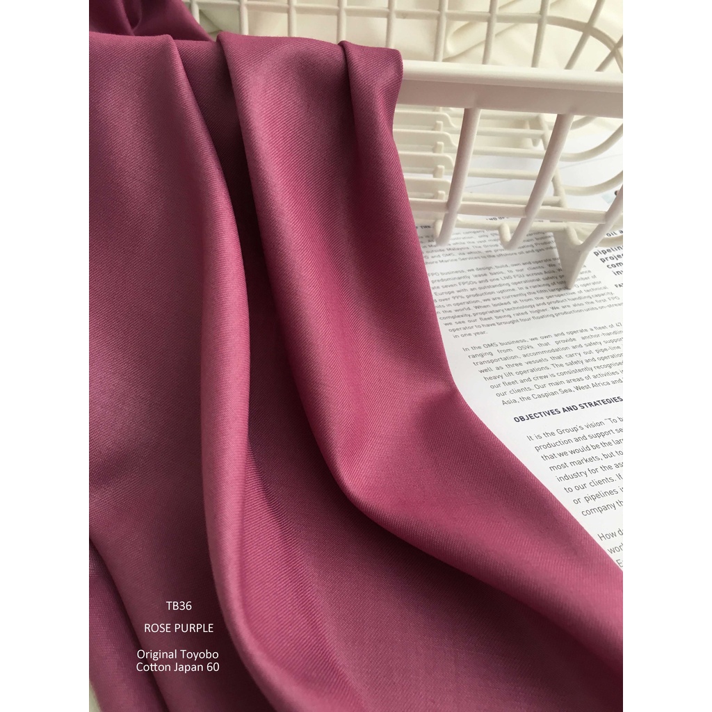 Part 1 Original Toyobo/German Cotton Japan (Harga utk 0.5m) bidang 60 ...