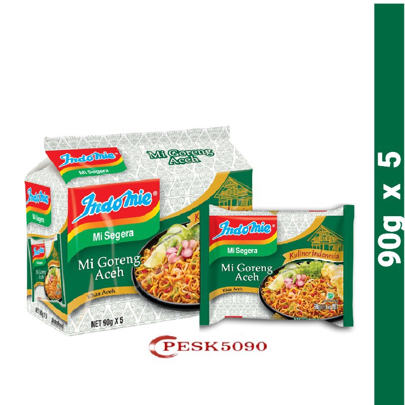 Indomie Mi Goreng 80g-90g x 5 (Perisa Soto/Perisa Spesial/Perisa Asli ...
