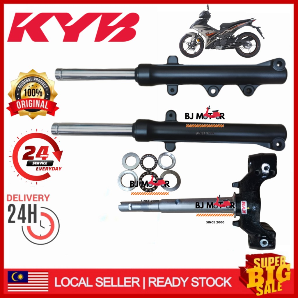 YAMAHA Y15 / Y15ZR / YSUKU V1 V2 B17 KYB KAYABA FRONT FORK T FORK UNDER ...