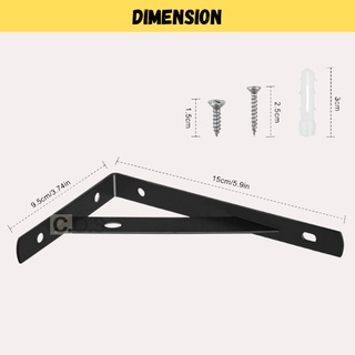 COS L Shape Wall Bracket L Bracket DIY Shelf Bracket Rak DIY Bracket ...