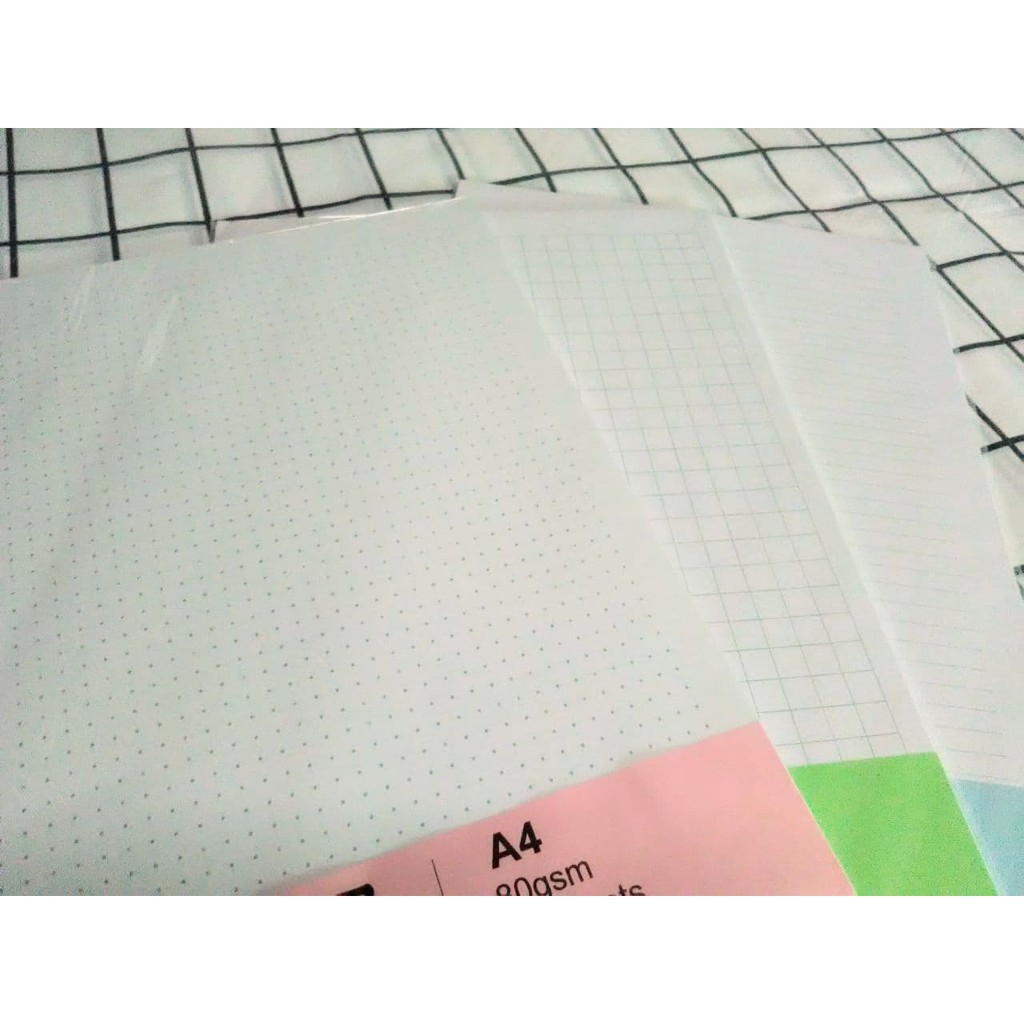 30pcs A4 paper for Journal, Foolscap, Scrapbook, Note, etc (Plain ...